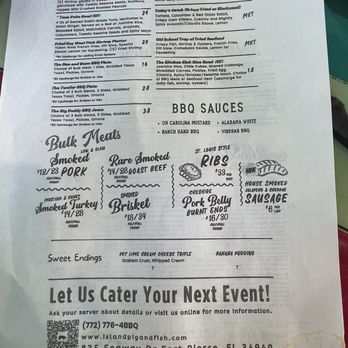 ISLAND PIG AND FISH - BBQ AND FRESH SEAFOOD - Updated December 2025 ...