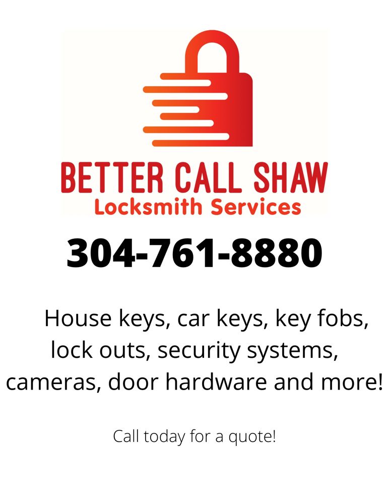 BETTER CALL SHAW LOCKSMITH SERVICE - Ripley, WV - Yelp