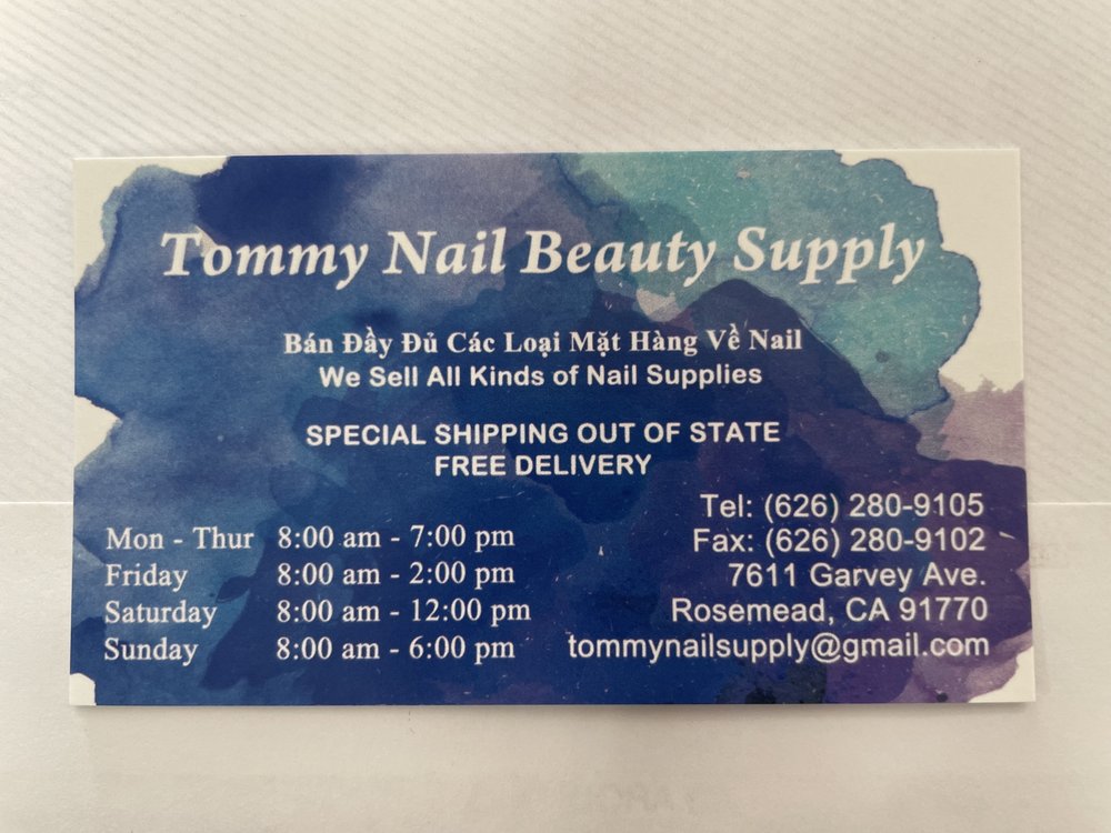 TOMMY NAIL BEAUTY SUPPLY - Updated January 2026 - 12 Photos & 27 ...