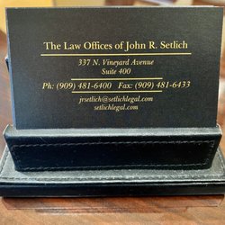 LAW OFFICES OF JOHN R. SETLICH - 29 Reviews - 15342 El Prado Rd, Chino ...