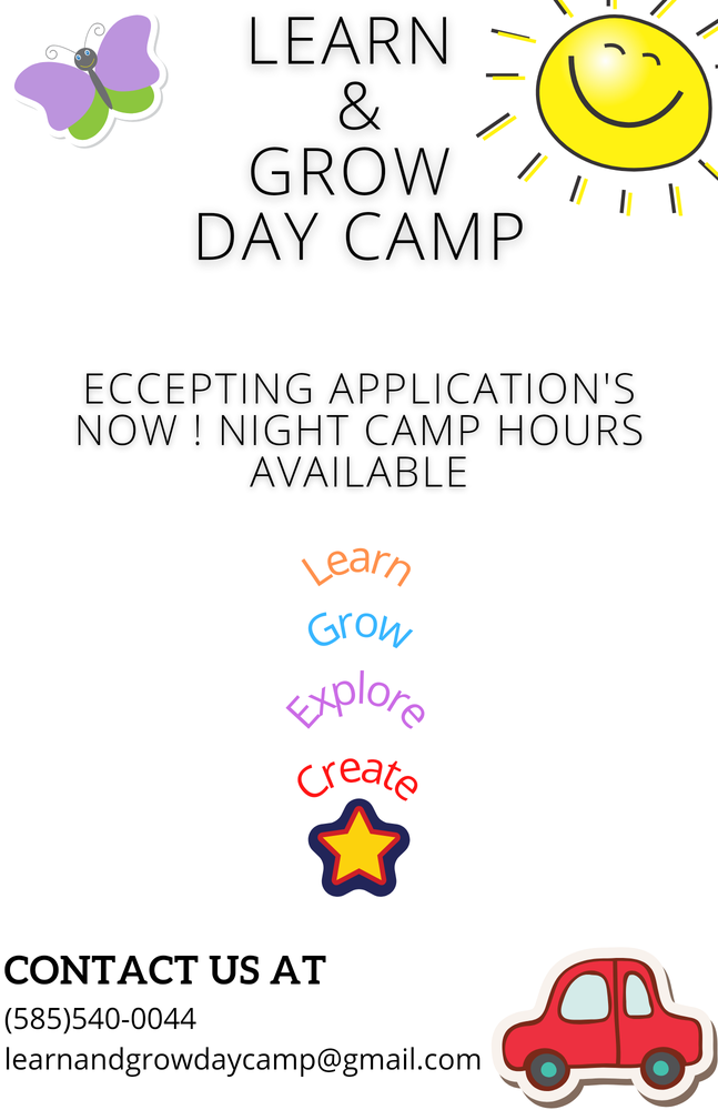 LEARN & GROW DAY CAMP - Rochester, New York - Child Care & Day Care - Phone Number - Yelp