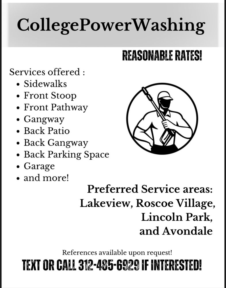 COLLEGE POWER WASHING - Updated July 2024 - Request a Quote - Chicago, Illinois - Pressure ...