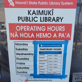 KAIMUKĪ PUBLIC LIBRARY - Updated January 2026 - 123 Photos & 59 Real Reviews - 1041 Koko Head ...