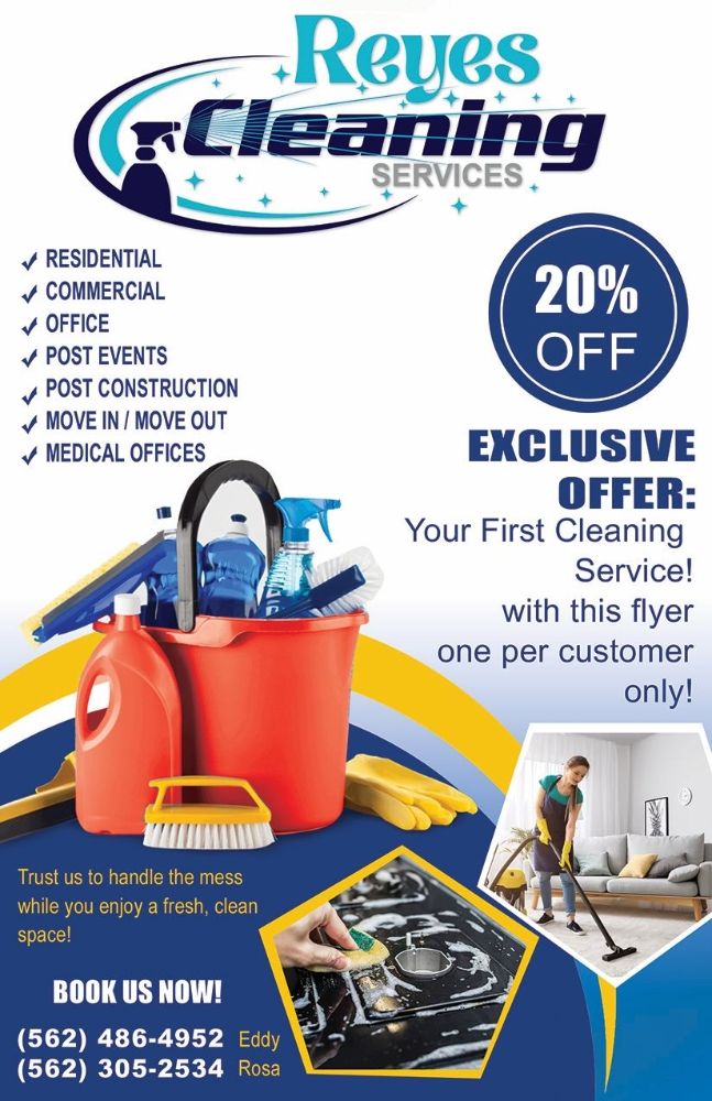 REYES CLEANING SERVICE - Updated May 2025 - Long Beach, California ...
