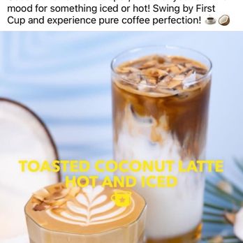 FIRST CUP COFFEE - Updated January 2025 - 180 Photos & 73 Reviews ...