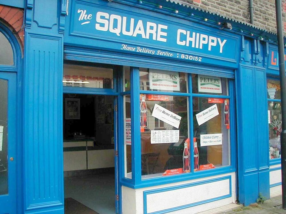 THE SQUARE CHIPPY - 2 The Square, Caerphilly, United Kingdom - Fish ...