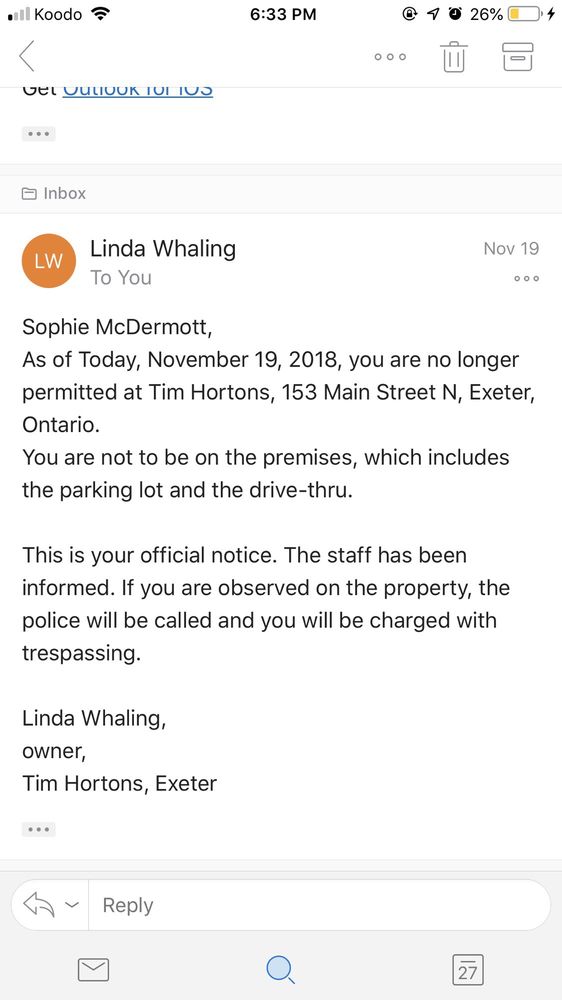 TIM HORTONS - Updated May 2026 - 153 Main St North, Exeter, Ontario ...