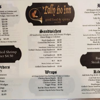 TALLY HO BAR & GRILL - Updated August 2025 - 28 Reviews - 7933 ...