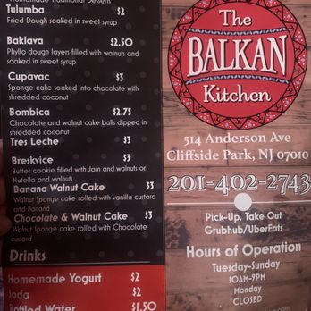 BALKAN KITCHEN - Updated September 2025 - 12 Photos - 514 Anderson Ave ...
