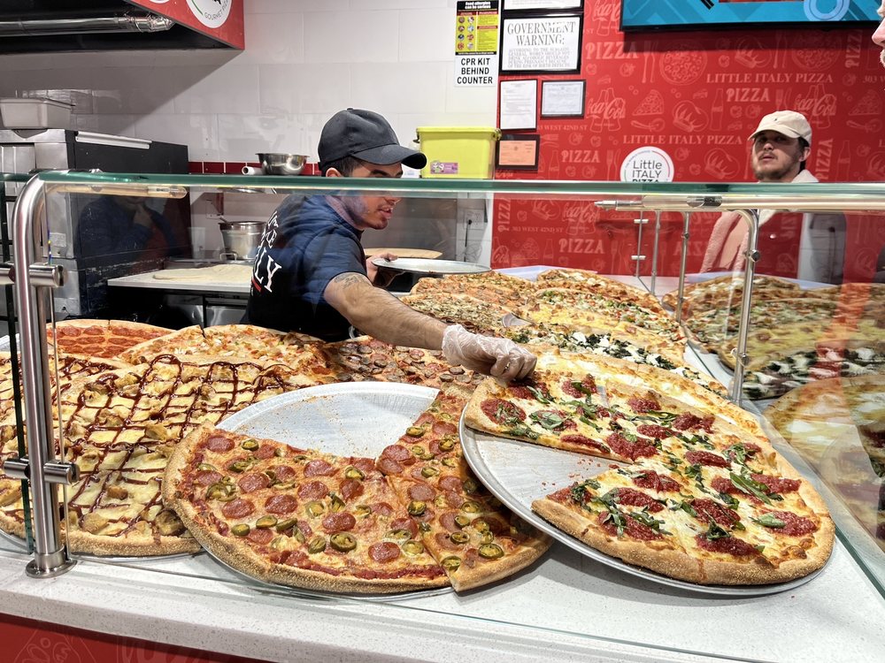 LITTLE ITALY PIZZA - Updated March 2024 - 56 Photos & 41 Reviews - 671 8th Ave, New York, New ...