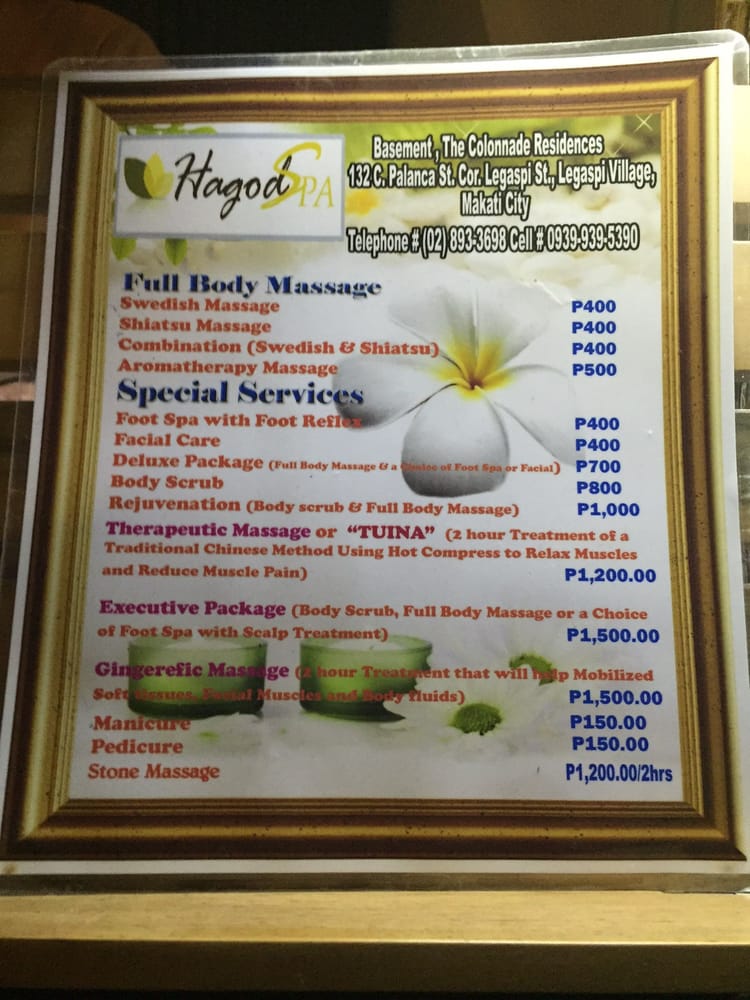 HAGOD SPA AND NAILCARE - 21 Photos - 152 Don Carlos Palanca Street ...