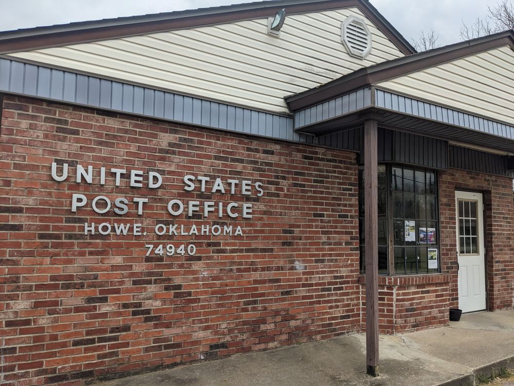 US POST OFFICE - Updated April 2025 - 21525 Main St, Howe, Oklahoma ...