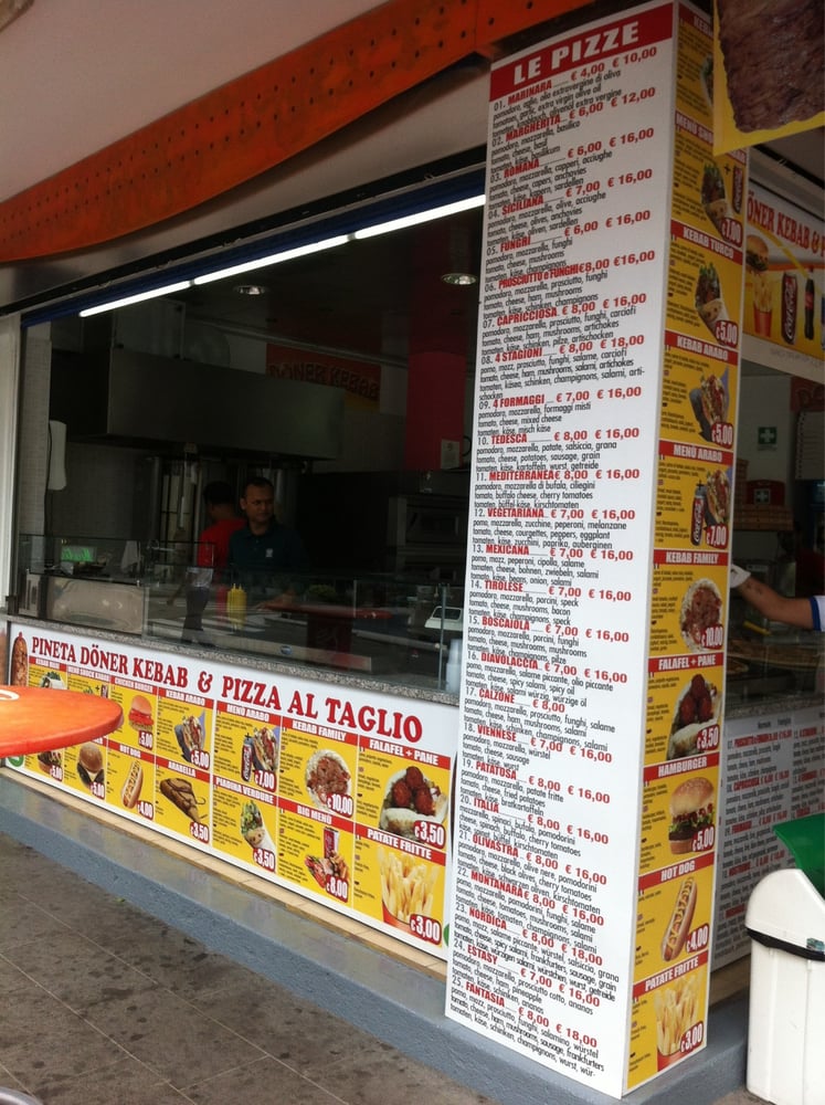 PINETA DONER KEBAB - Arco della Gondola 3, Lignano Sabbiadoro, Udine ...