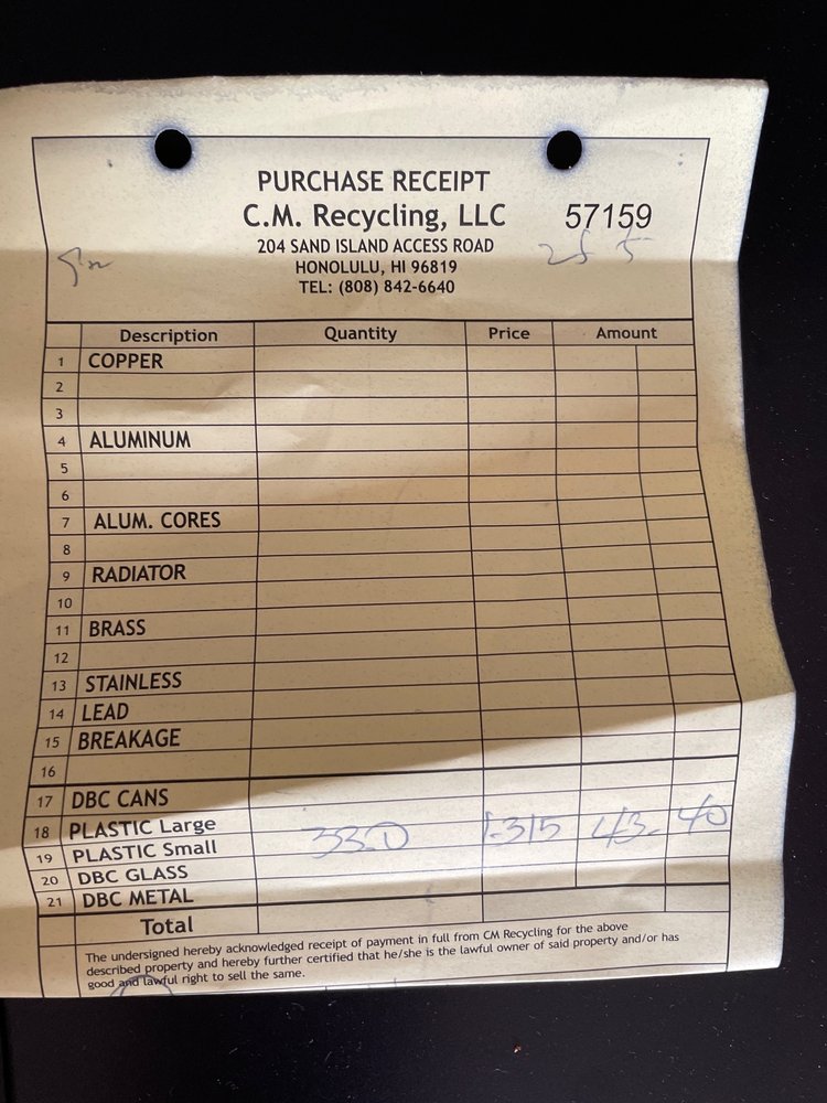 C M RECYCLING - Updated June 2025 - 13 Photos - 204 Sand Island Access Rd, Honolulu, Hawaii ...