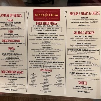 PIZZA LUCA - Updated June 2025 - 27 Photos & 32 Reviews - 213 N Lewis ...