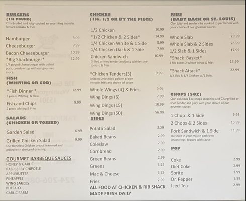 THE CHICKEN & RIB SHACK - Updated August 2025 - 328 E Maiden St ...