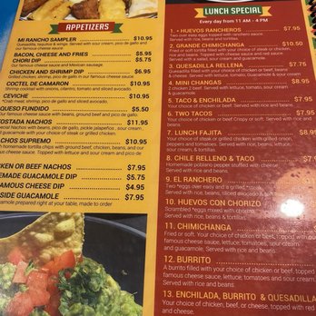 MI RANCHO AUTHENTIC MEXICAN FOOD - Updated October 2025 - 137 Photos ...