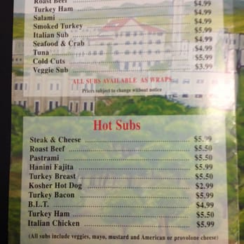 HANINI SUBS/EL TORO AT MARATHON - Updated July 2025 - 5307 Woodland Ave ...