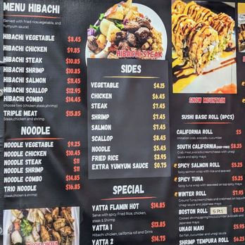 YATTA HIBACHI AND SUSHI ON WHEELS - Updated October 2025 - 11 Photos ...