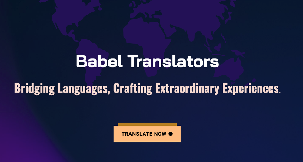 BABEL TRANSLATORS - Updated February 2025 - Request Information ...