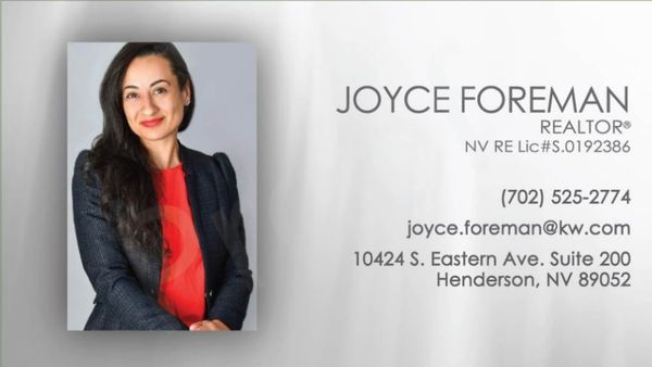 JOYCE FOREMAN - KELLER WILLIAMS - Updated March 2025 - Contact Agent ...