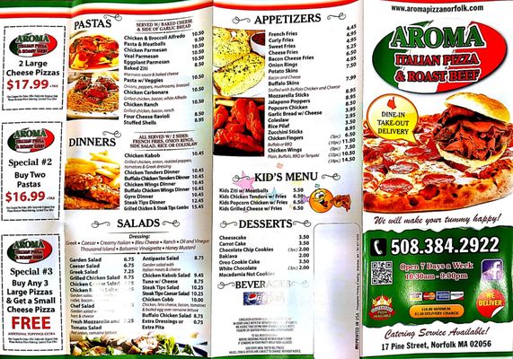 AROMA ITALIAN PIZZA & ROAST BEEF - 35 Photos & 52 Reviews - Pizza - 17 ...
