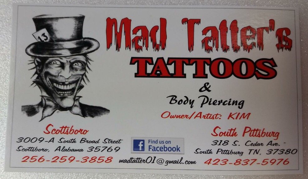 MAD TATTERS TATTOOS - Updated February 2025 - 318 S Cedar Ave, South ...