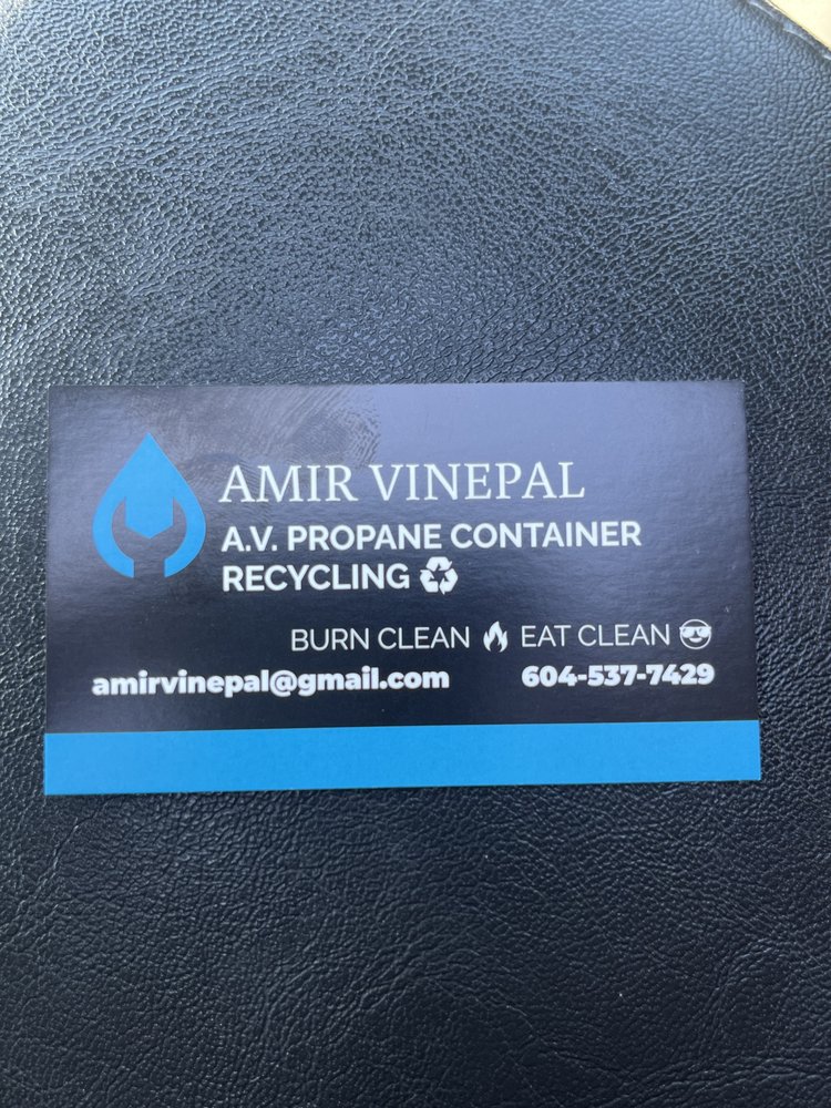AV PROPANE CONTAINER RECYCLING - Updated November 2025 - Surrey ...