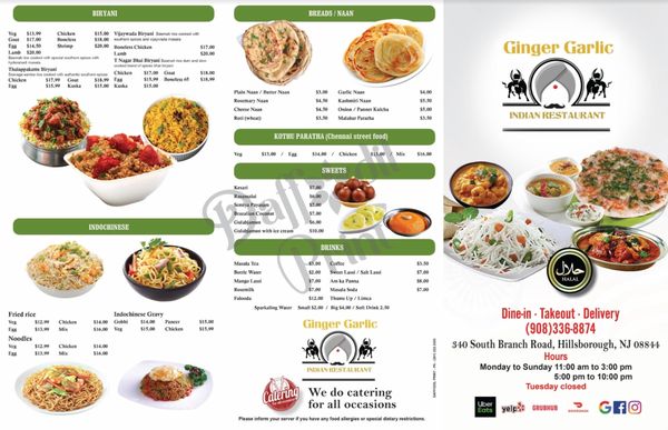 GINGER GARLIC - Updated August 2025 - 340 South Branch Rd, Hillsborough ...