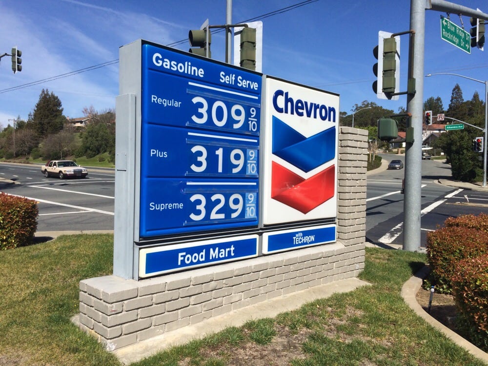 CHEVRON - Updated July 2025 - 6606 Alhambra Ave, Martinez, California ...
