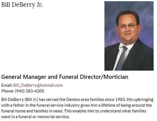 BILL DEBERRY FUNERAL DIRECTORS - Updated November 2025 - 31 Photos & 16 ...