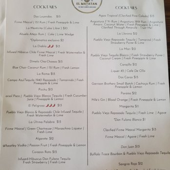 EL MATATAN THE FINEST FUSION OF LATIN CUISINE - Updated June 2024 - 380 ...