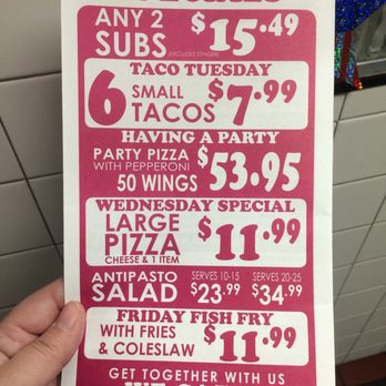 AVENUE PIZZA & SUBMARINE TAKE OUT - Updated January 2026 - 40 Photos ...