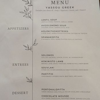 YASSOU GREEK CUISINE - Updated January 2026 - 49 Photos & 54 Reviews ...