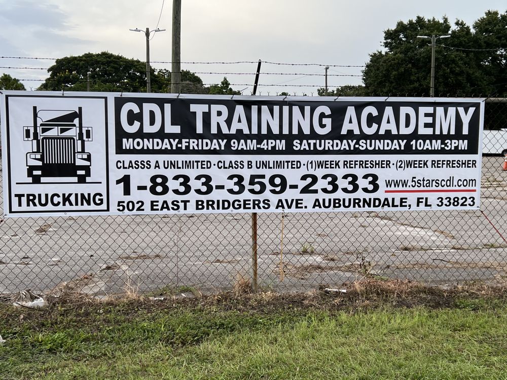5 STAR CDL TRAINING ACADEMY - Updated April 2024 - 502 E Bridgers Ave ...