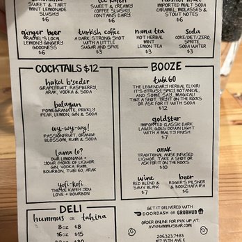 AVIV HUMMUS BAR - Updated May 2024 - 386 Photos & 389 Reviews - 107 ...