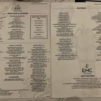 EMC SEAFOOD & RAW BAR - 5758 Photos & 1625 Reviews - 378 Santana Row ...
