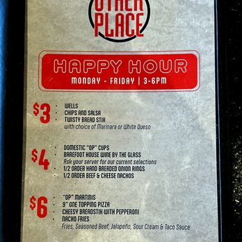 THE OTHER PLACE - Updated December 2025 - 36 Photos & 36 Reviews - 6522 ...