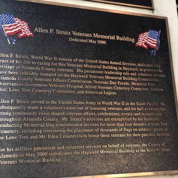 HAYWARD VETERANS’ MEMORIAL BUILDING - Updated December 2025 - 22737 ...