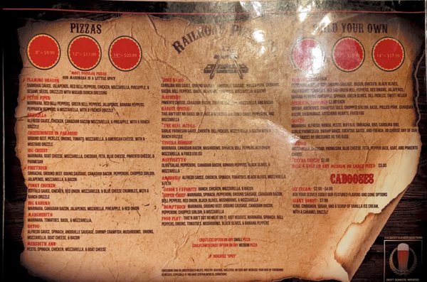 RAILROAD PIZZA - Updated May 2025 - 163 Photos & 37 Reviews - 4834 Main ...