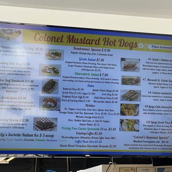 COLONEL MUSTARD HOT DOGS - Updated June 2024 - 23 Photos & 35 Reviews ...