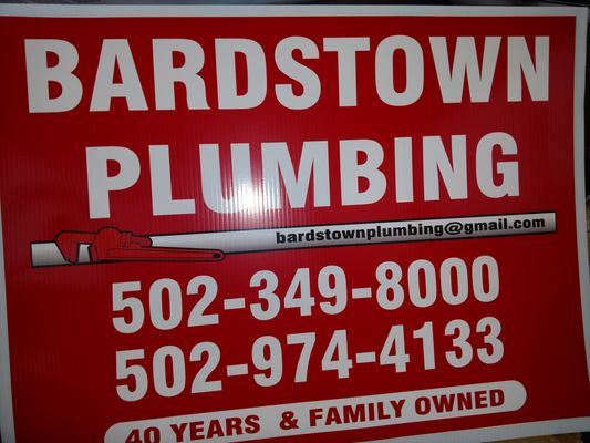 Plumbers In Bardstown Ky
