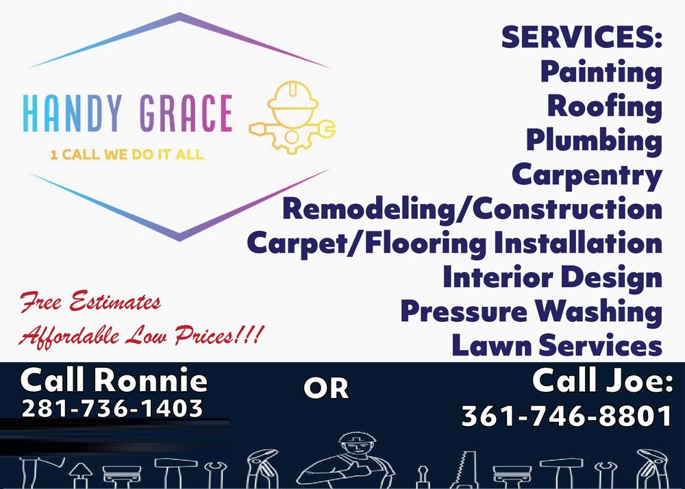 HANDY GRACE - Updated January 2025 - Houston, Texas - Handyman - Phone ...