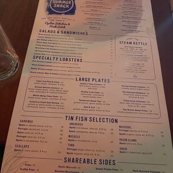 SUMMER SHACK - BOSTON - Updated June 2024 - 1230 Photos & 1090 Reviews ...