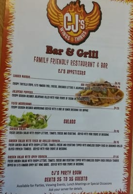 C J’S WINGS AND THINGS - Updated October 2025 - 11 Reviews - 4908 Buena ...