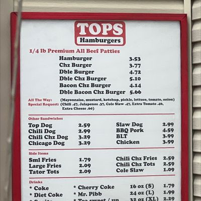 TOPS CHOICE HAMBURGERS - Updated October 2025 - 33 Photos & 105 Reviews ...