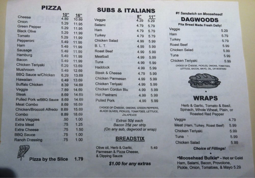JAMO’S PIZZA - 33 Reviews - 34 Pritham Ave, Greenville, ME - Yelp