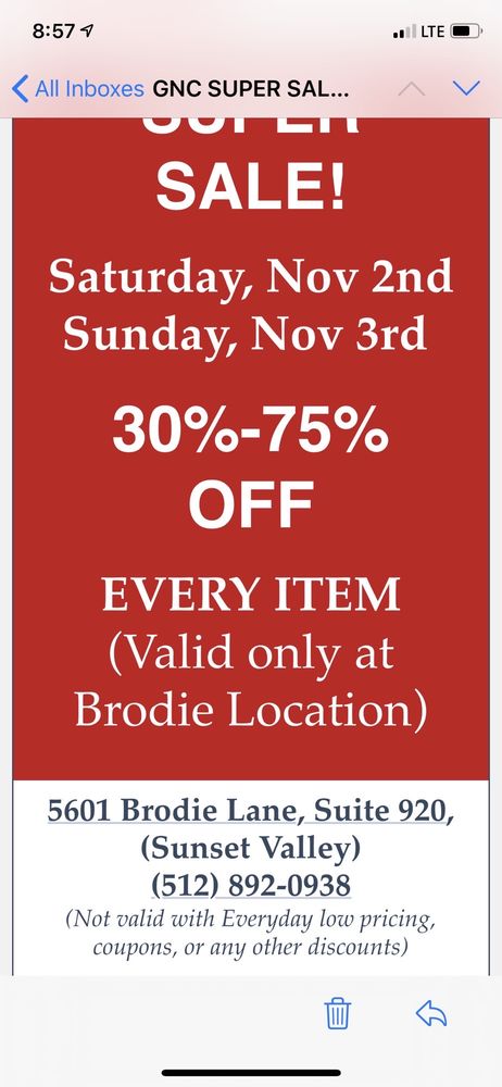 GNC - 32 Reviews - 5601 Brodie Lane, Austin, TX - Yelp