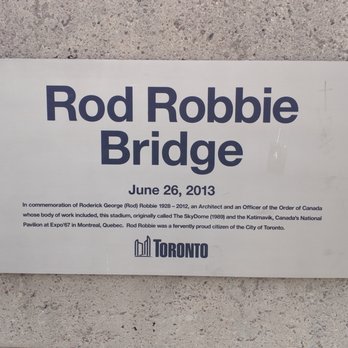 ROD ROBBIE BRIDGE - Updated November 2025 - 1 John Street, Toronto ...