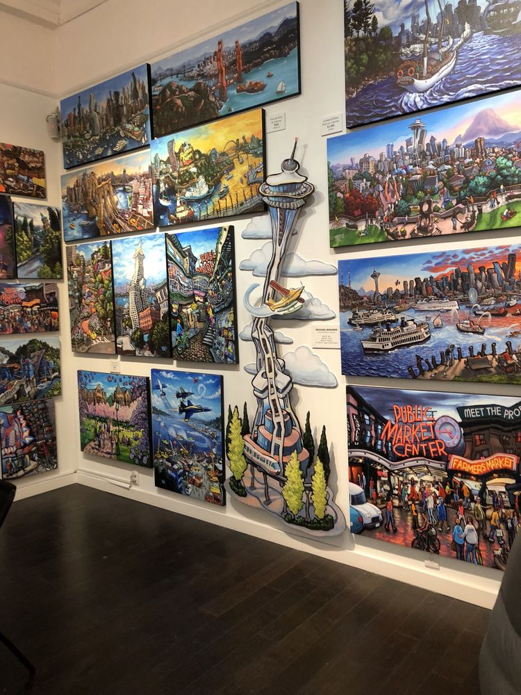MICHAEL BIRAWER GALLERY - 1003 1st Ave, Seattle, Washington - Art ...